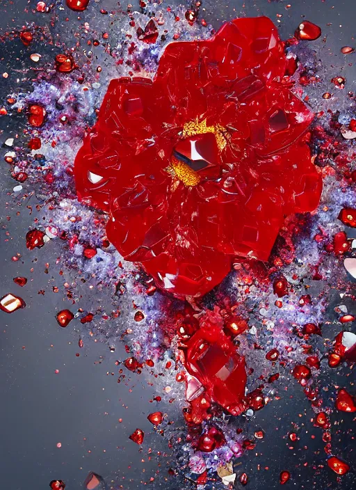 pepsi can melting into red goop puddle on table, | Stable Diffusion ...