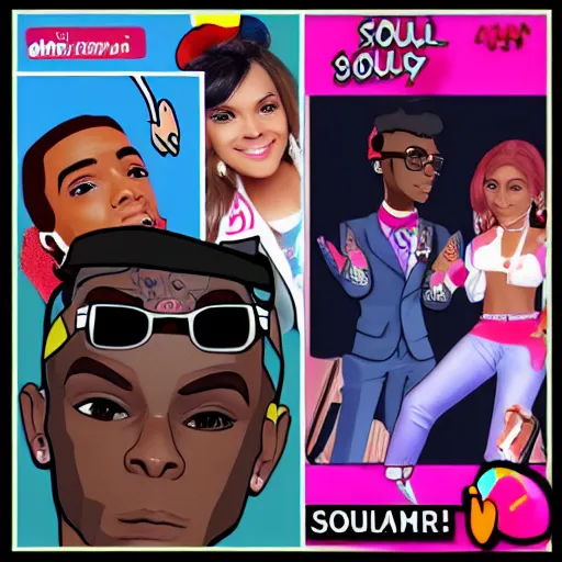 soulja boy dating simulator, art station, highly | Stable Diffusion ...