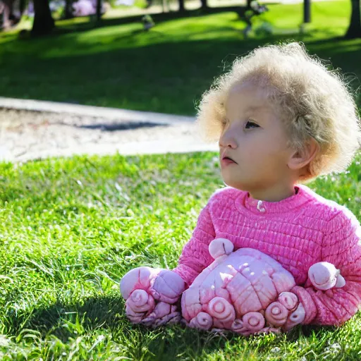 a beautiful little blonde toddler girl with short | Stable Diffusion ...