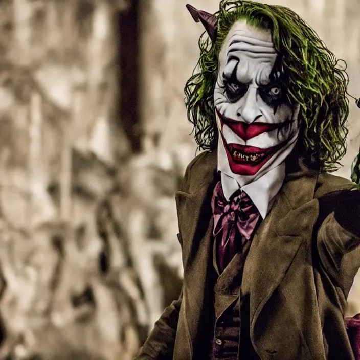 emma watson as tim burton's the joker, 8 k, movie still | Stable ...