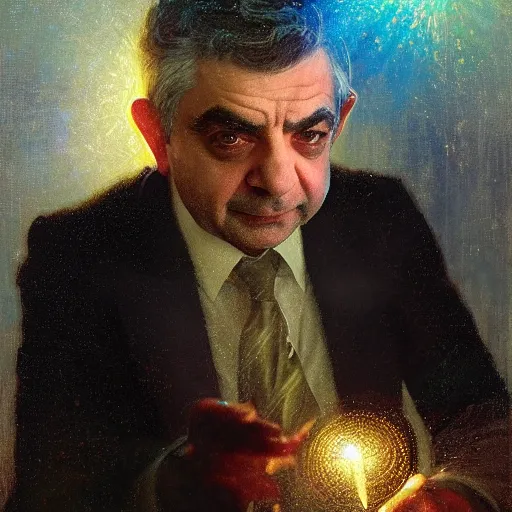 rowan atkinson as bernie sanders, radiant light, | Stable Diffusion ...