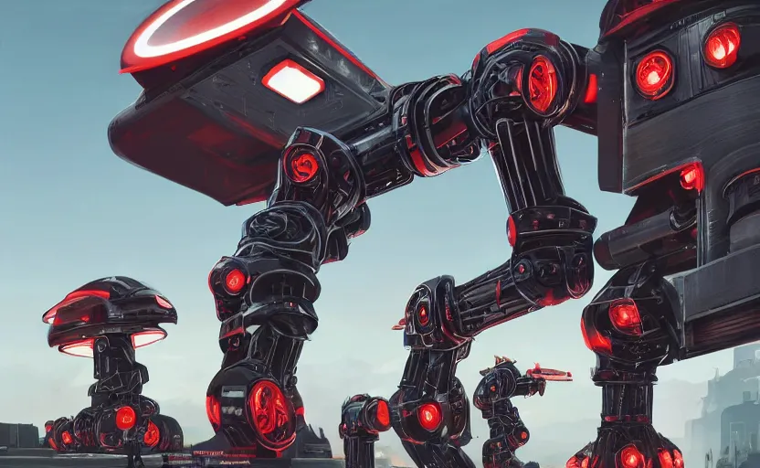 rednecks hail the invasion of gigantic human - like | Stable Diffusion