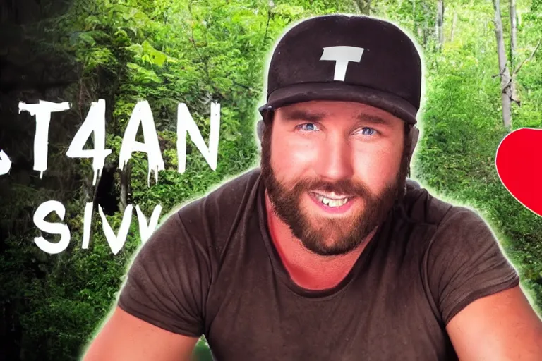 2 4 hours ryhan trahan survival on 1 heart youtube | Stable Diffusion ...