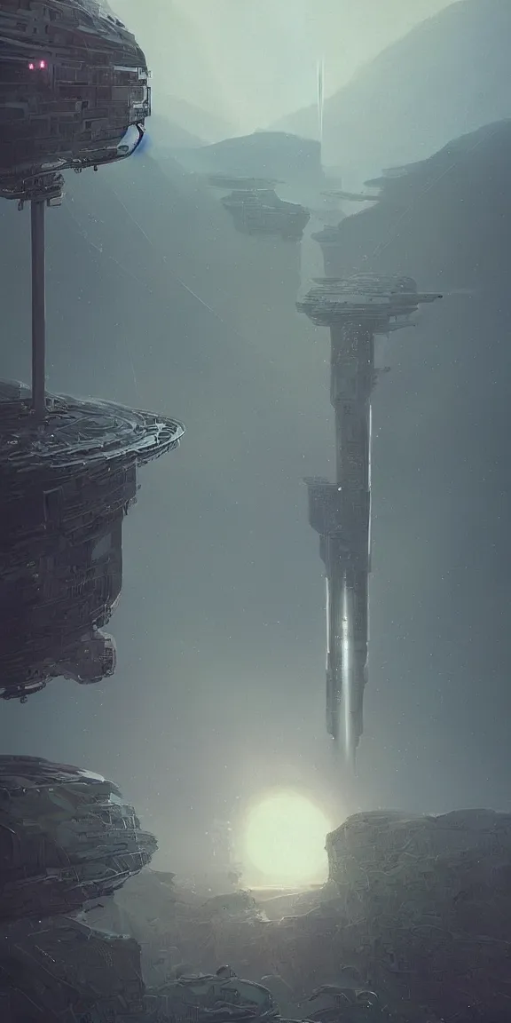 mysterious tall space elevator, carbon fiber, | Stable Diffusion | OpenArt