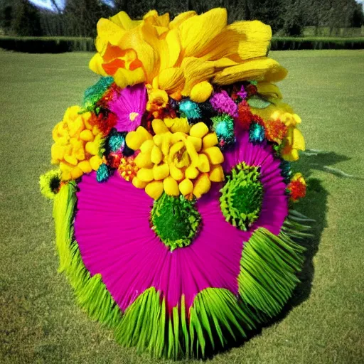 nuclear bomb made of flowers | Stable Diffusion | OpenArt