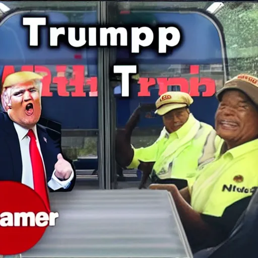 donald trump as a bus driver | Stable Diffusion | OpenArt
