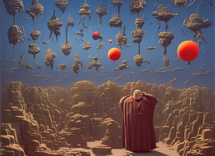 A grumpy man with a knife in his hand stands in a toy | Stable ...