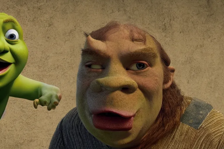 a film still of Bill burr in Shrek, high quality | Stable Diffusion ...
