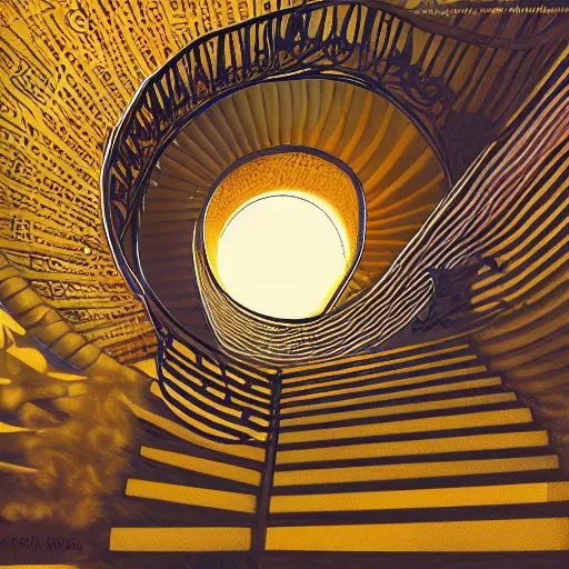 an artwork of infinite staircase | Stable Diffusion | OpenArt