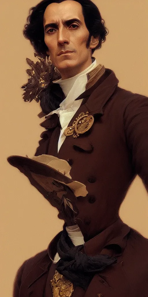 portrait of simon bolivar, intricate, elegant, highly | Stable ...