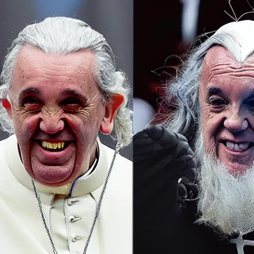 gandalf the grey vs pope francis boxing match | Stable Diffusion | OpenArt