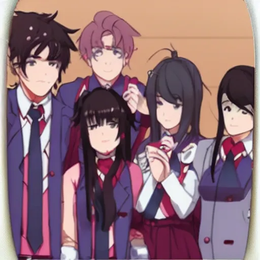 yandere simulator school inside, polaroid photo, | Stable Diffusion | OpenArt