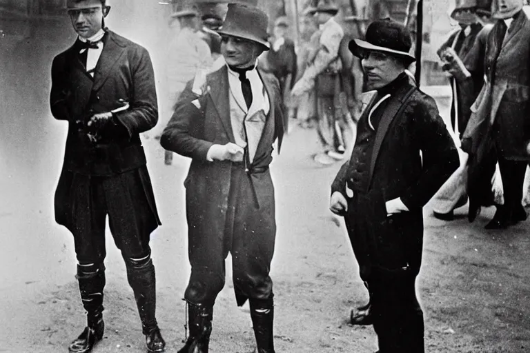 a single time traveler dressed in a futuristic | Stable Diffusion | OpenArt