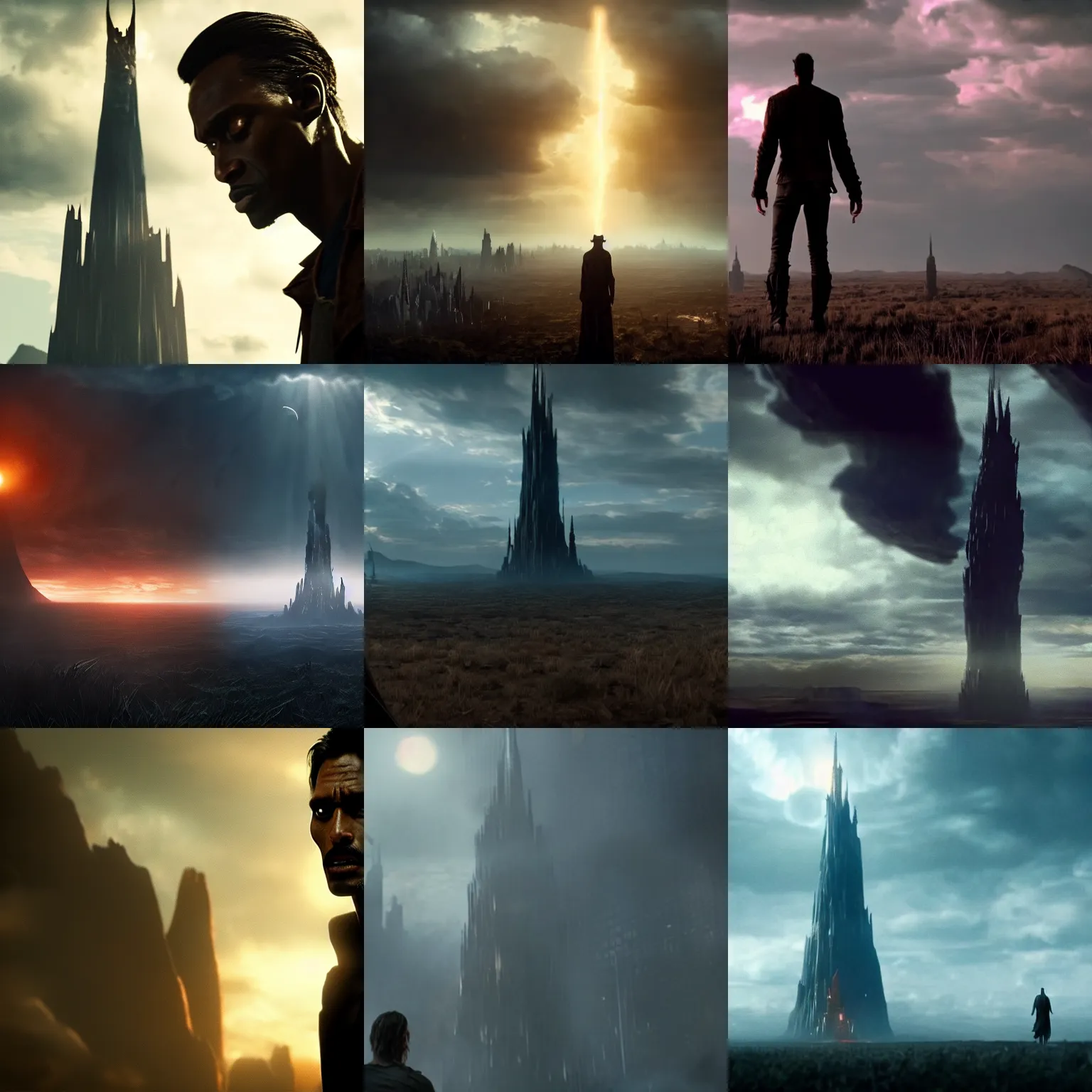 still frame from the dark tower ( 2 0 1 7 ), epic! god | Stable ...