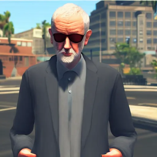 jeremy corbyn in grand theft auto 5 | Stable Diffusion | OpenArt