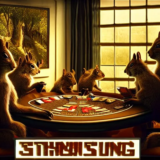 still picture of a meeting of squirrels squirrels | Stable Diffusion ...