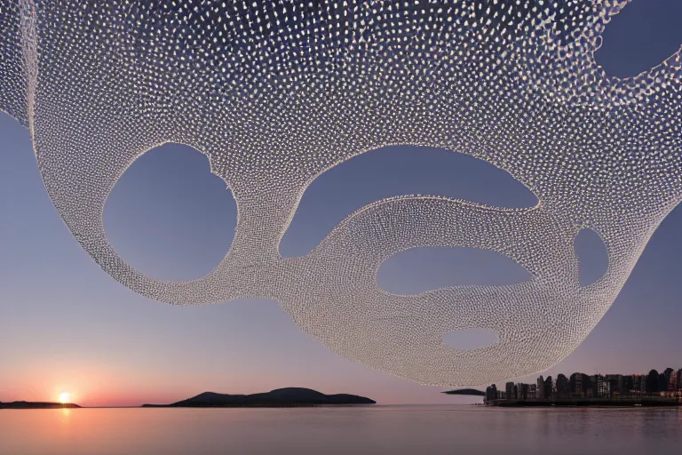 a building formed by the spatial arrangement and | Stable Diffusion