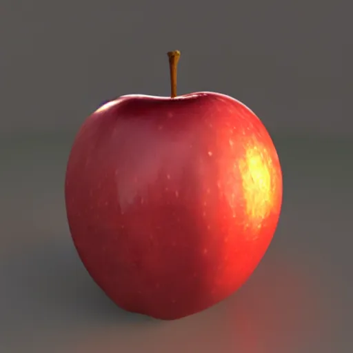 terrible cgi render of an apple, made in blender | Stable Diffusion ...
