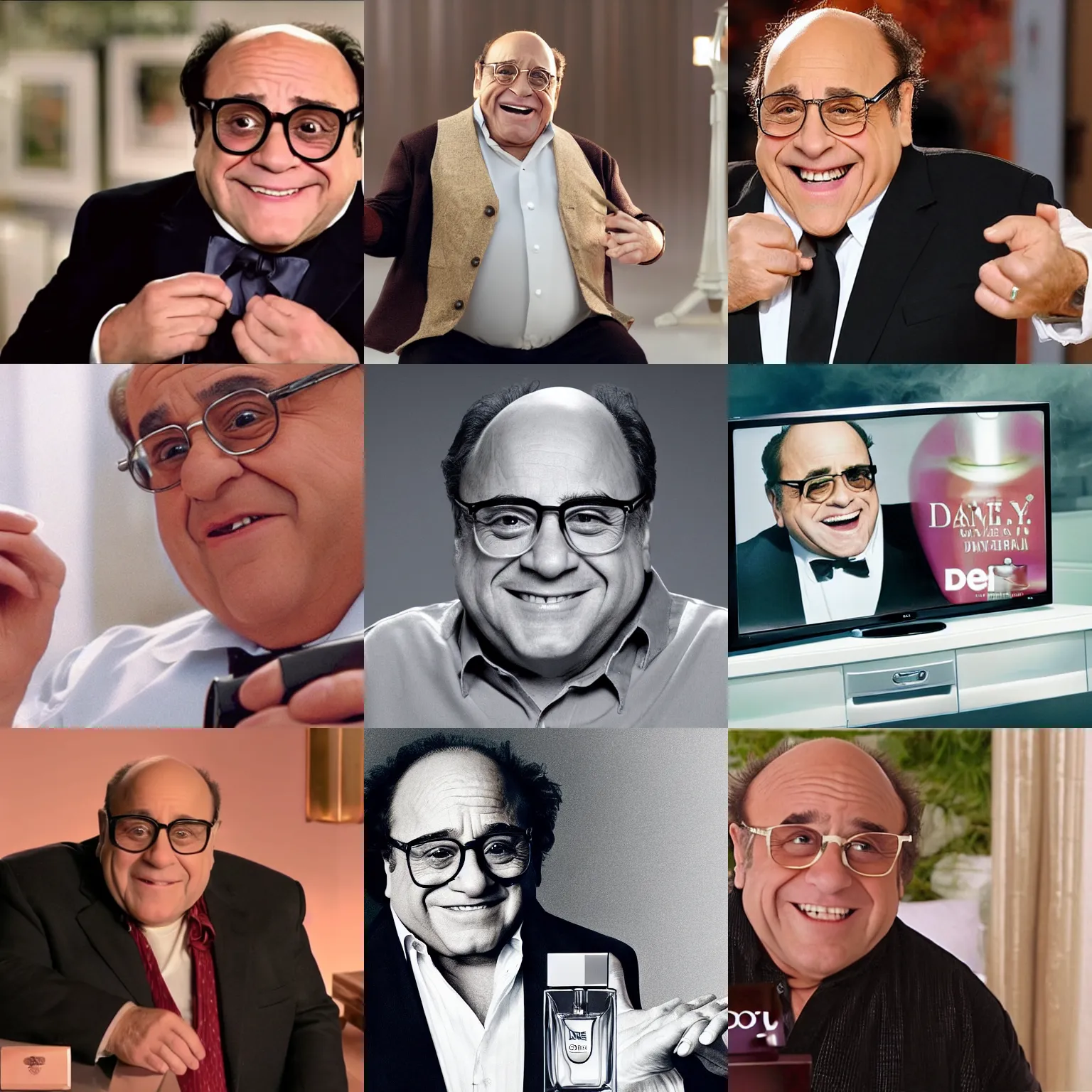 a fragrance tv ad starring danny devito | Stable Diffusion | OpenArt