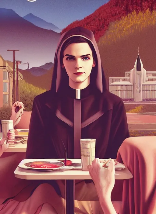 Twin Peaks travel poster artwork by Michael Whelan and | Stable ...