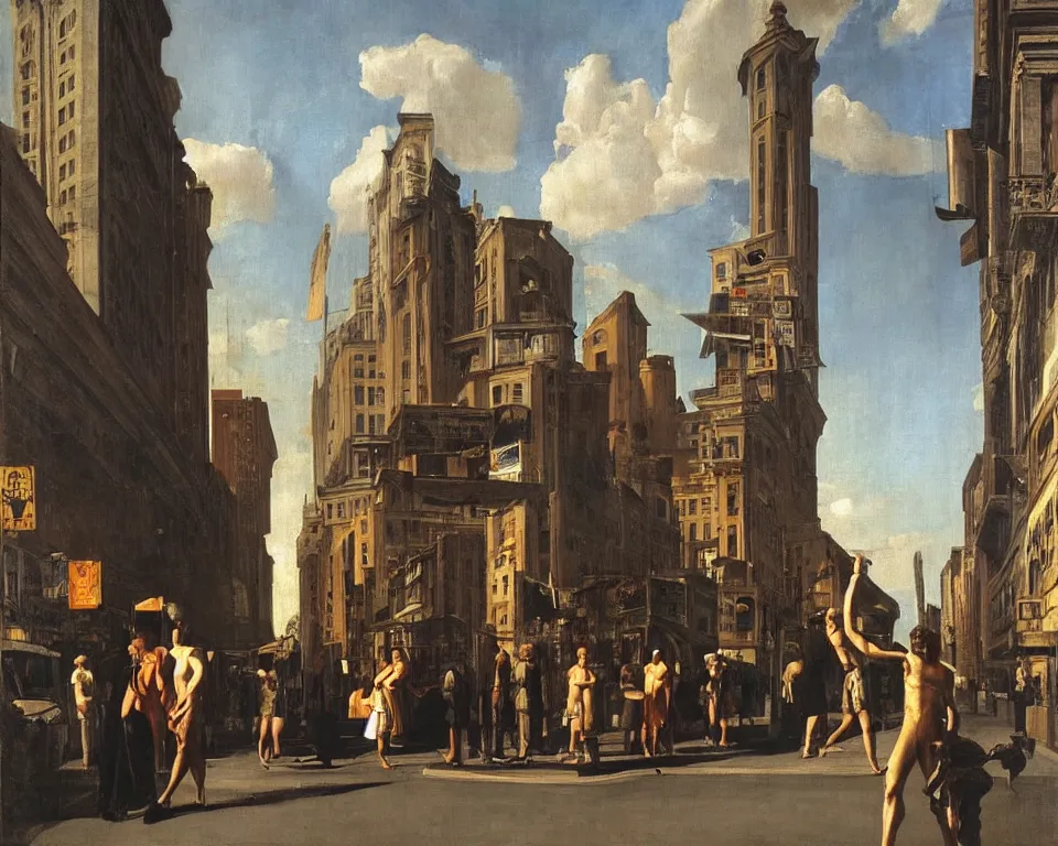 An Italian painting of a Church, in downtown Rome. | Stable Diffusion ...