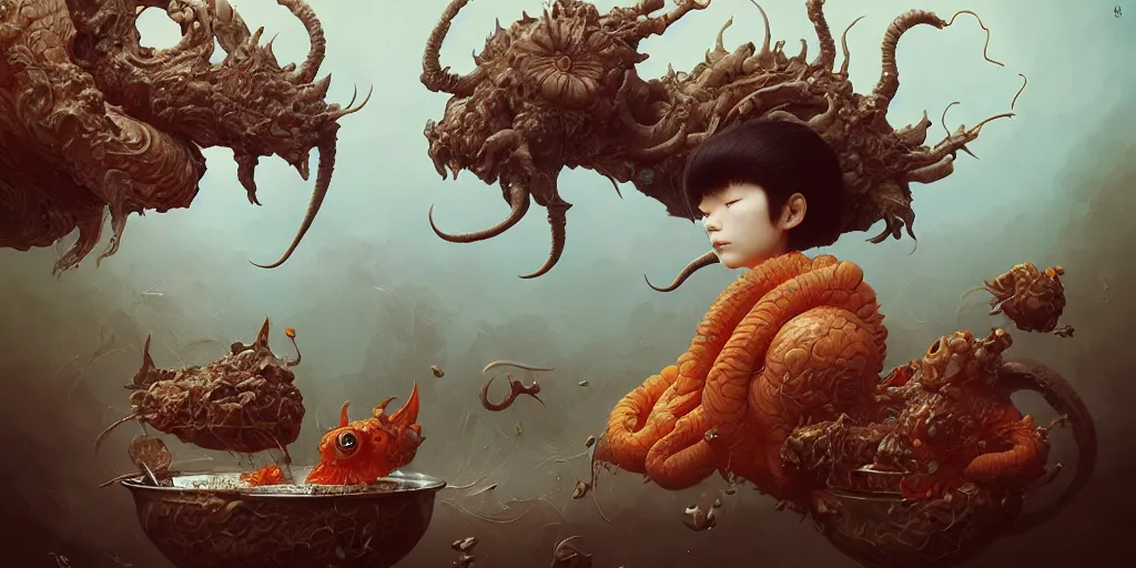 a strange animal soup illustrated by miyazaki by karol | Stable ...