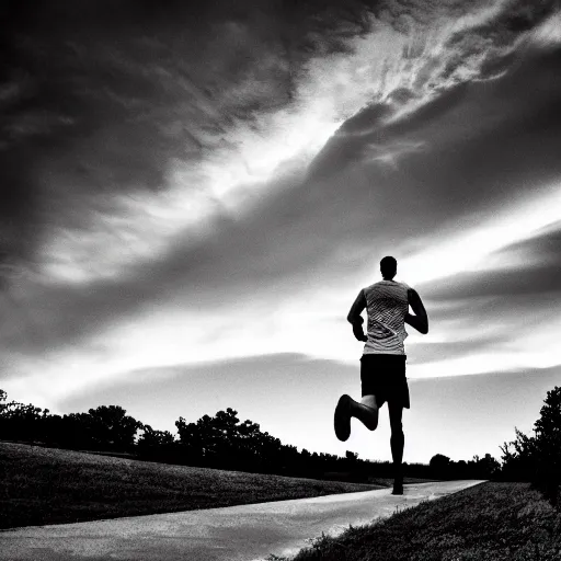 running into the sky, 4k, post-processing, dramatic | Stable Diffusion ...