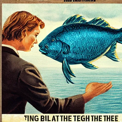 telling of the big fish tale | Stable Diffusion | OpenArt