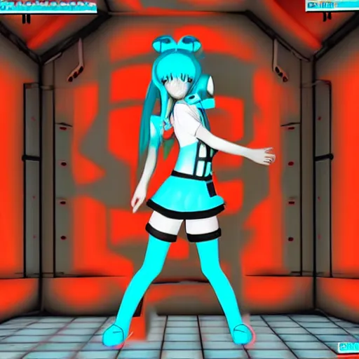 Hatsune Miku in DOOM 64 full screen | Stable Diffusion | OpenArt