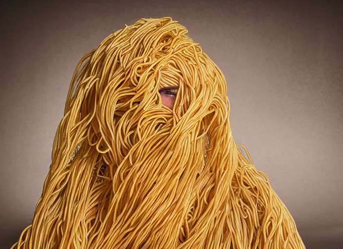 Studio photograph of spaghetti man, person made of | Stable Diffusion ...