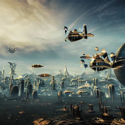 a scene of a beautiful intricate epic futuristic sky | Stable Diffusion ...