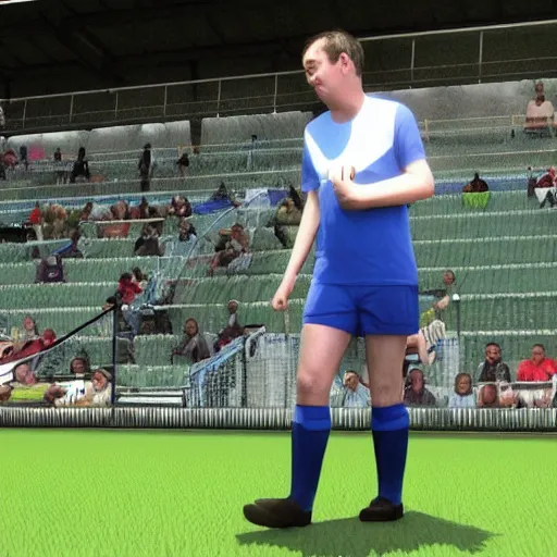 Sweaty David Mitchell as Peep Shows Mark Corrigan in | Stable Diffusion | OpenArt