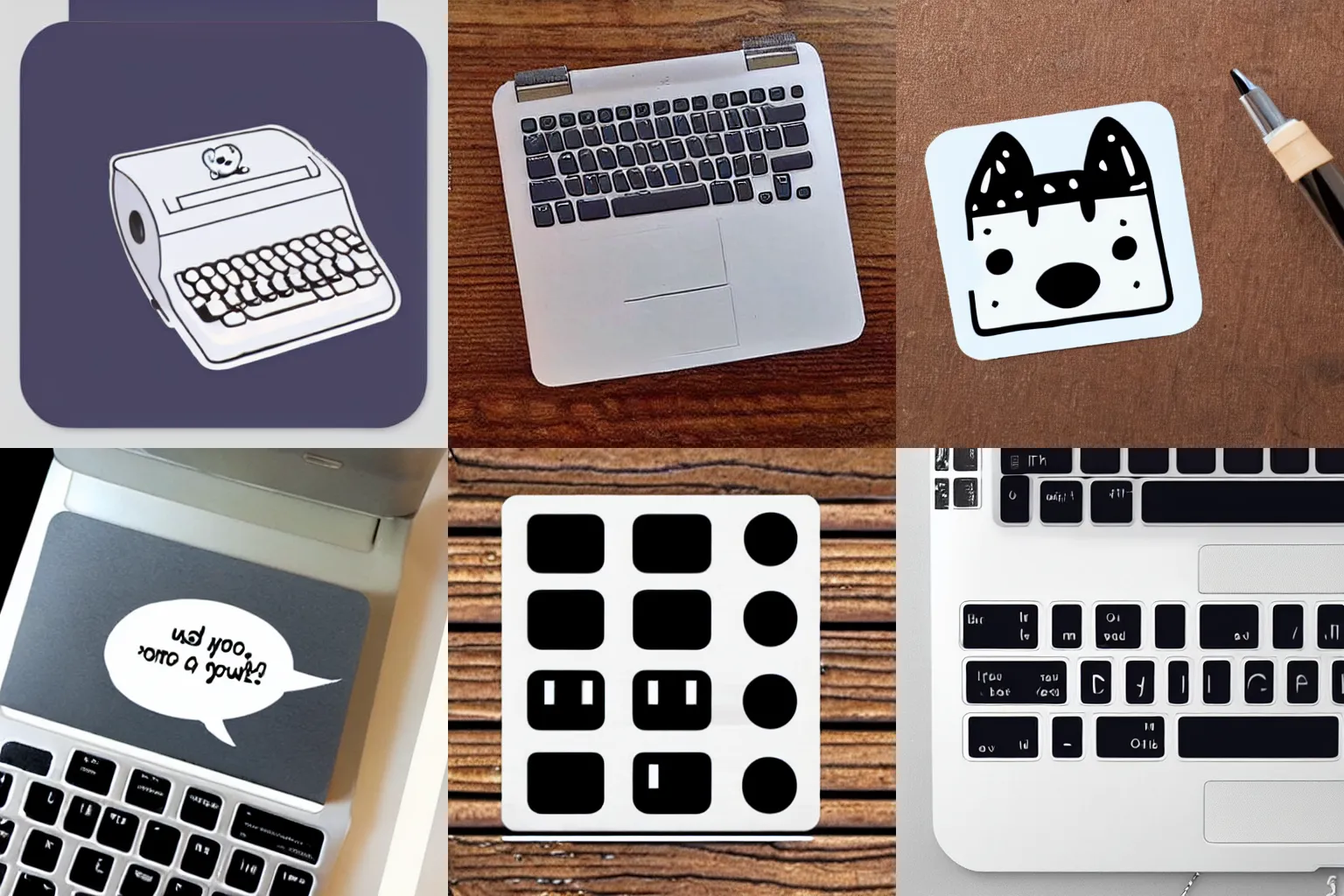 cute to do and a typing machine sticker | Stable Diffusion | OpenArt