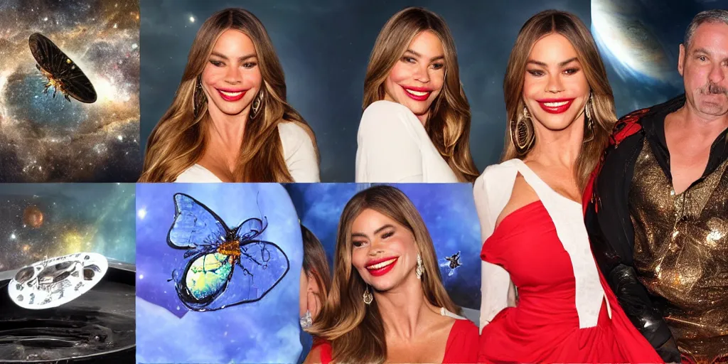 candid group photo of sofia vergara, and salma hayek, | Stable Diffusion | OpenArt