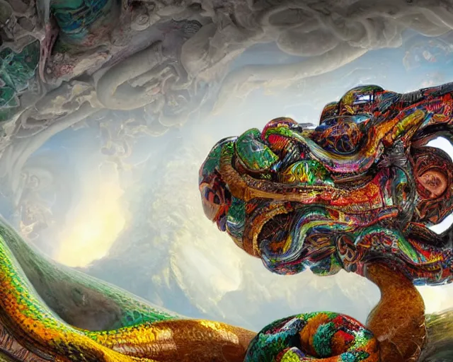 hyperdetailed maximalist artwork by fatheat inspired | Stable Diffusion ...