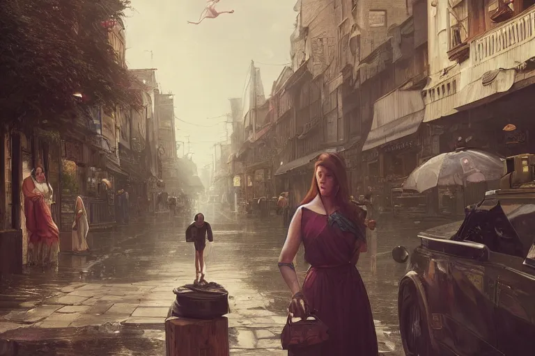 photography of gregory crewdson, street scene with | Stable Diffusion