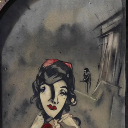 extreme long shot by louis icart dull. this street art | Stable ...