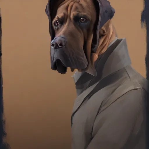 canine portrait Detective Sergeant Jason Statham | Stable Diffusion ...