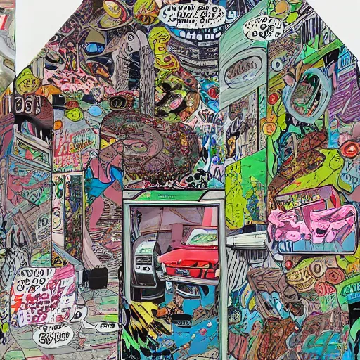 comic book page of | Stable Diffusion | OpenArt