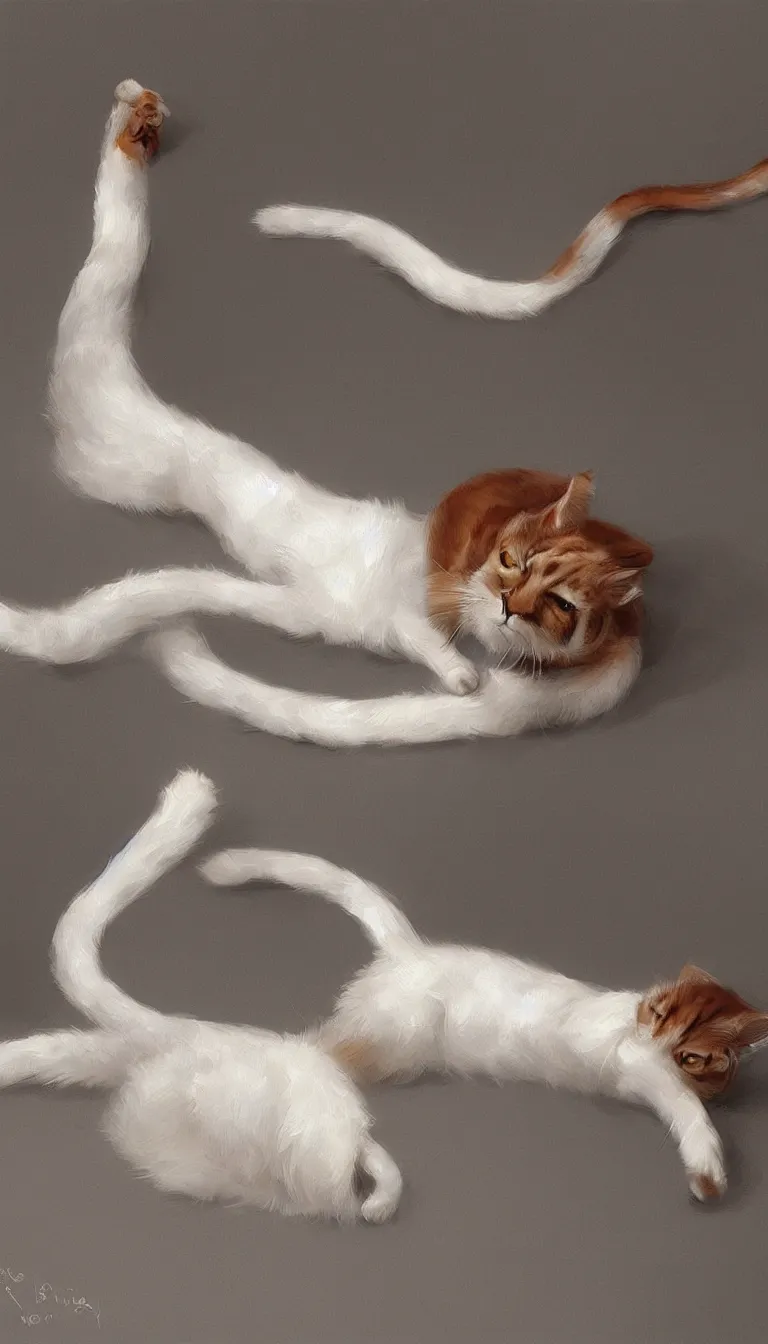 long cat, artwork by wlop and beelpe | Stable Diffusion | OpenArt