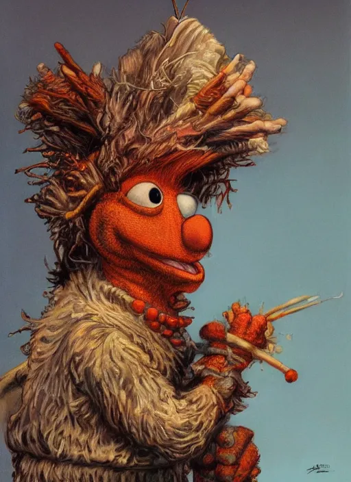 portrait of a Fraggle in Society (1989), intricate, | Stable Diffusion ...