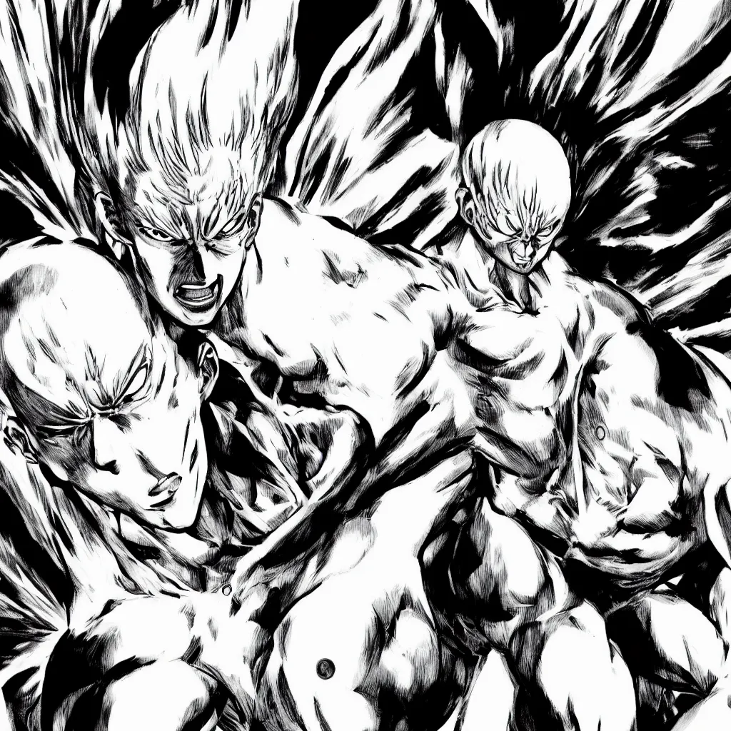 ripped shirtless saitama one punch man instagram | Stable Diffusion ...