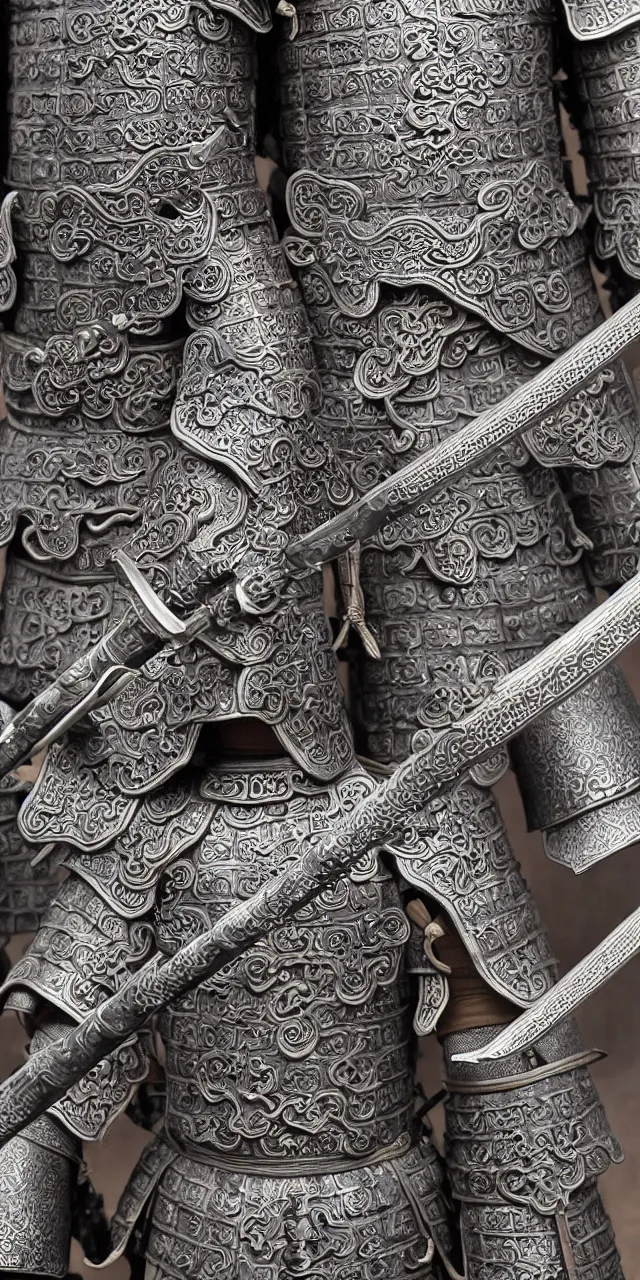 detailed photorealistic ancient han chinese warriors | Stable Diffusion ...