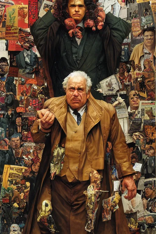 full length portrait of huge martin austin ruane as | Stable Diffusion ...