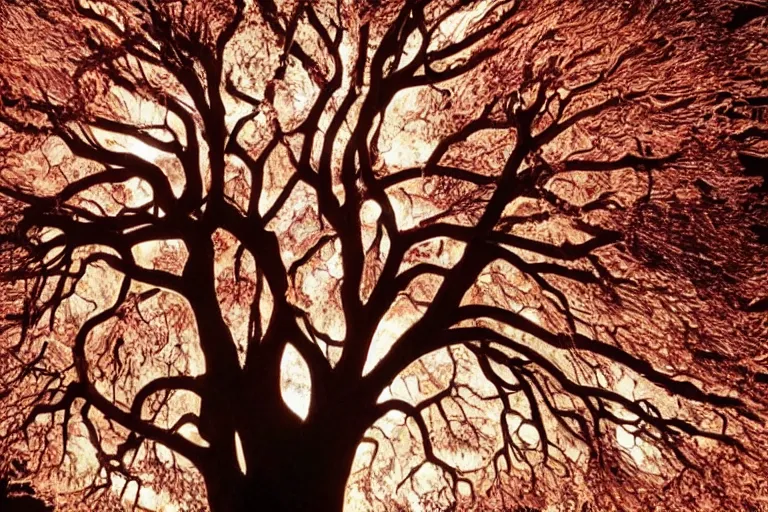 the tree of life brain structure holy grail red veins, | Stable ...