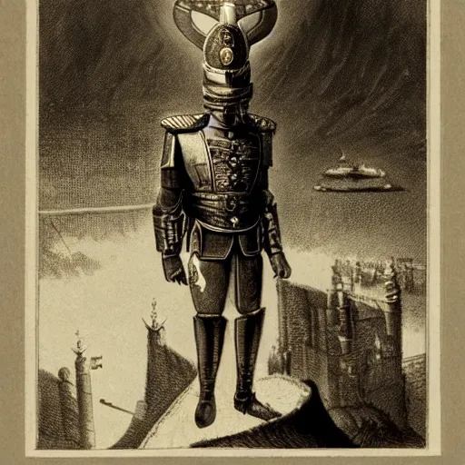 The Emperor stands at command, his hands on a thousand | Stable ...