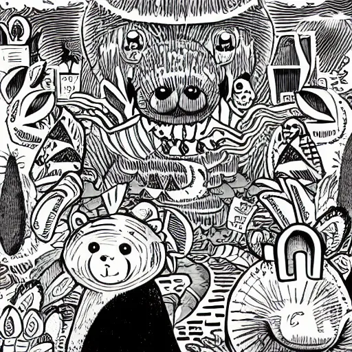 mcbess illustration for a kids book about a little bear | Stable ...