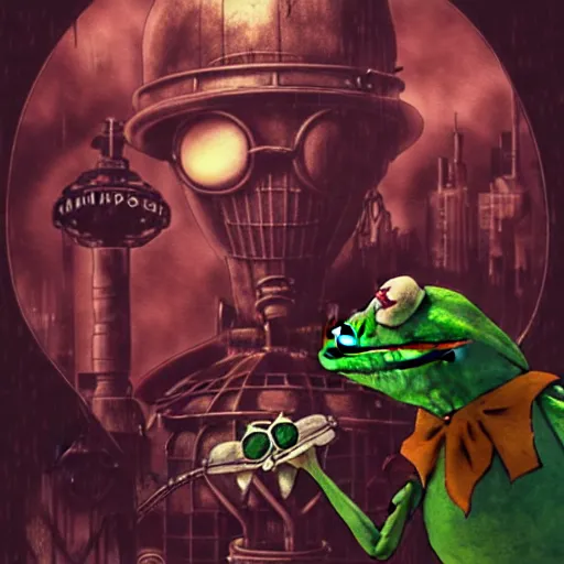 High resolution DSLR photograph of Kermit The Frog as | Stable ...