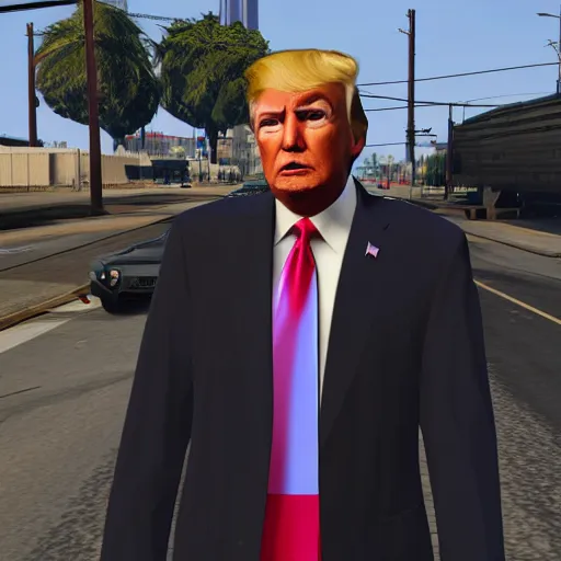Donald Trump in GTA V, 8K | Stable Diffusion | OpenArt