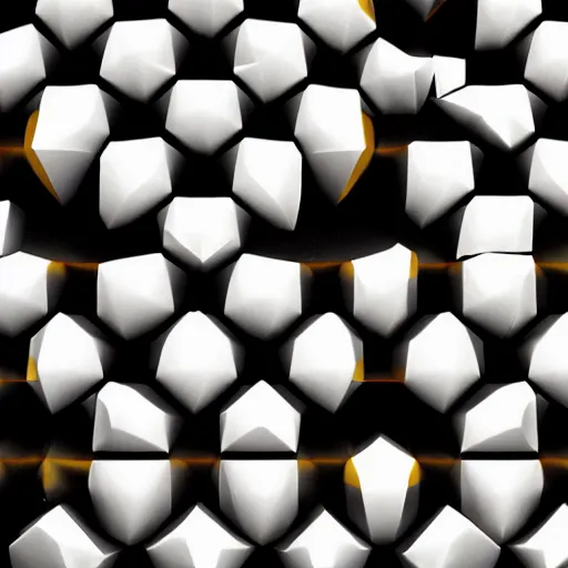 procedural chaotic pattern of 3 d hexadonal scifi | Stable Diffusion ...